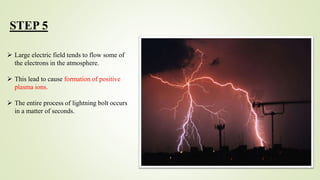 LIGHTNING FROM INITIATION TO DISCHARGE | PPTX | Weather | Science