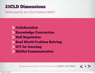 21st Century Learning Design - T3 SDD, Merrylands Community of Schools ...