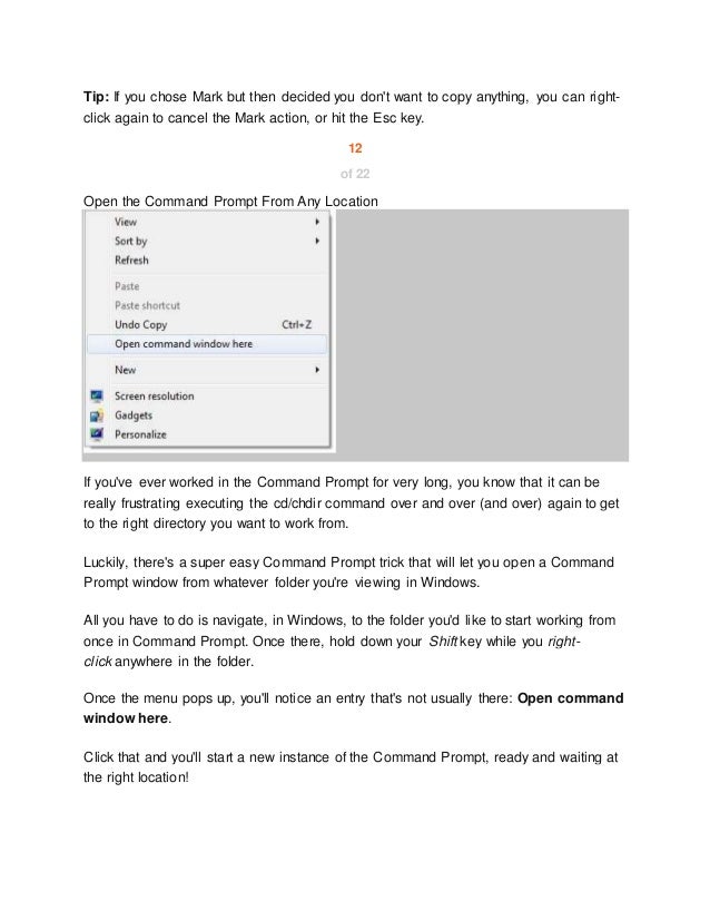 21 Command Prompt Tricks And Hacks