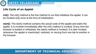 21cs-403c-Concepts of Applets, AWT and Event handling- L1.pptx