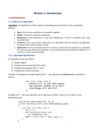 Performance Analysis,Time complexity, Asymptotic Notations | PDF
