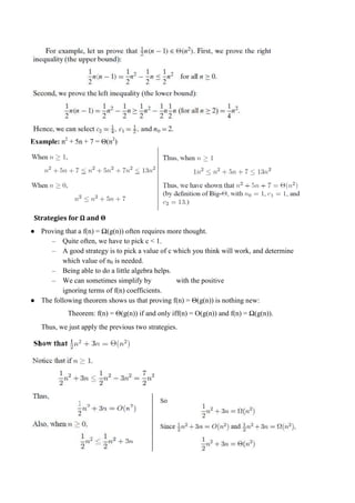 Performance Analysis,Time complexity, Asymptotic Notations | PDF