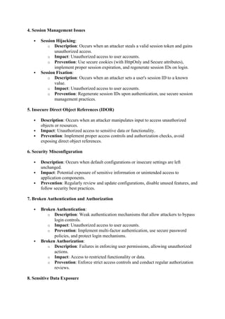 21CSB02T UNIT 1 NOTES. FOR WEB APPLICATION SECURITY VERTICAL COURSES | DOCX