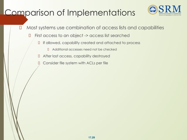 21CSC202J Operating Systems-Unit-V.pptx.pdf