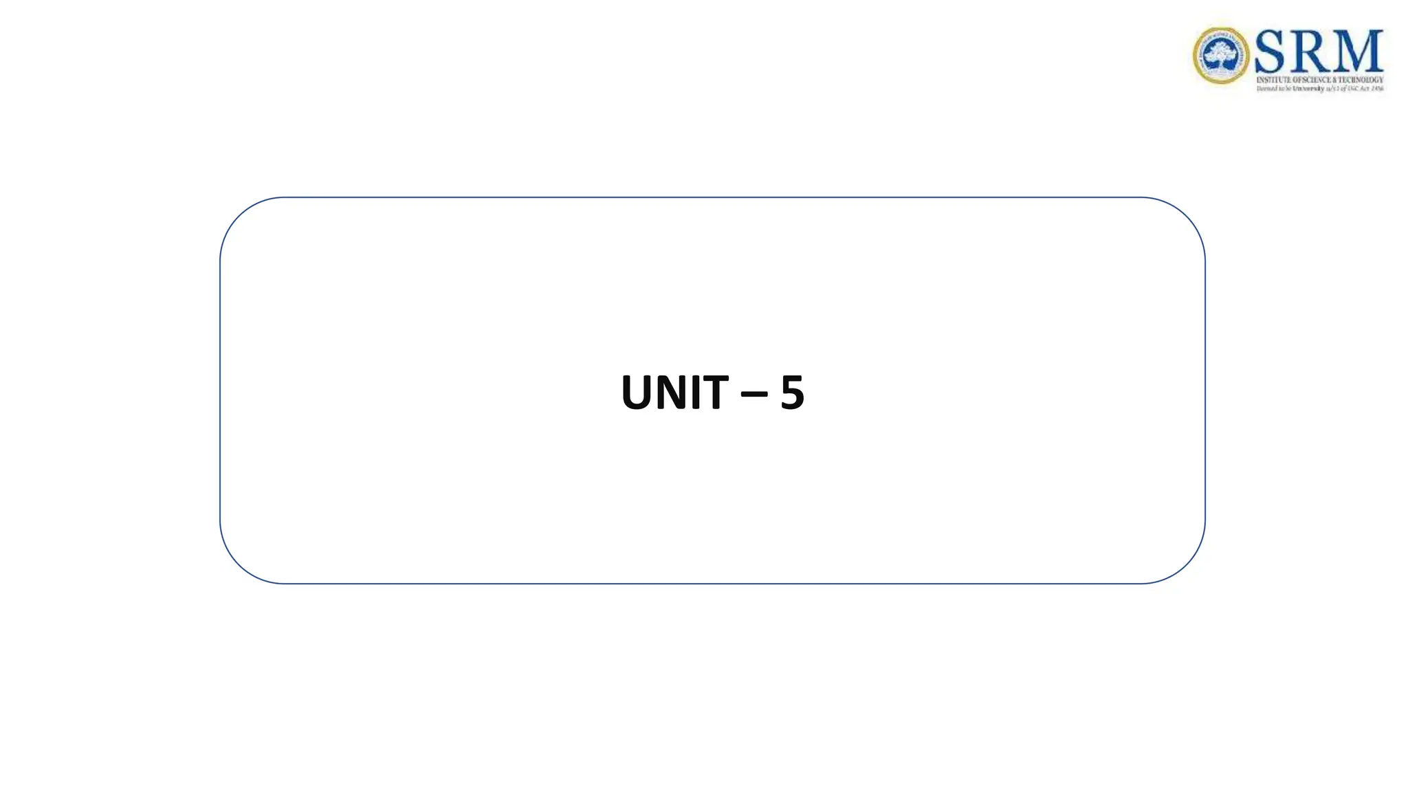 21CSC206T_UNIT 5.pptx artificial intelligence | PPTX