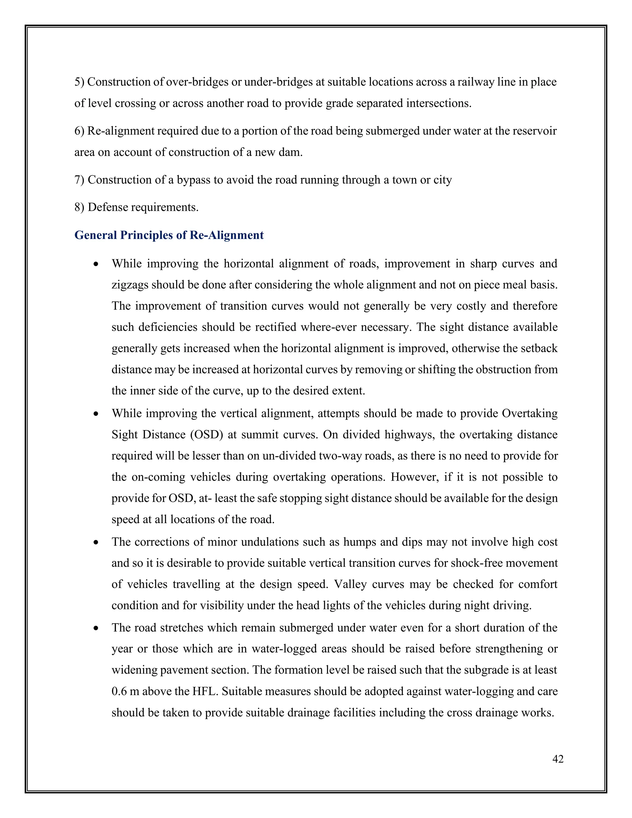 Transportation Engineering- 21CV52- Module 1 | PDF