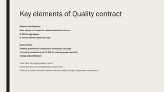 Termination of contract, completion certificate and quality Contract | PPTX