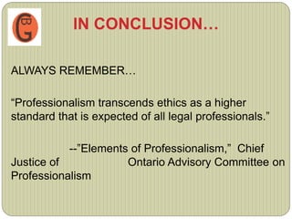 Professionalism_presentation | PPTX