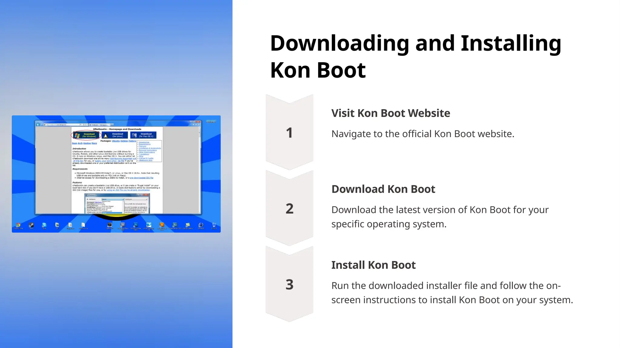 ppt slides for password bypassing using konboot | PPTX | Operating Systems | Computer Software ...