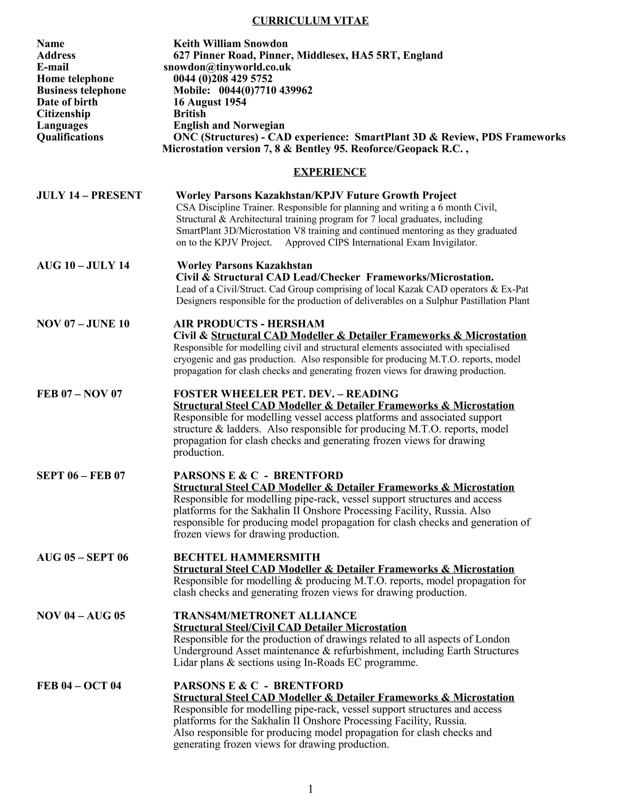 KEITH CV[2][1] | DOC