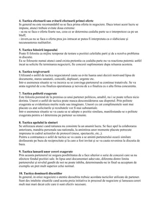 21 de tehnici de negociere | PDF