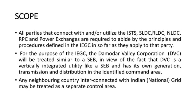 Grid standards and acts electrical safety | PPTX