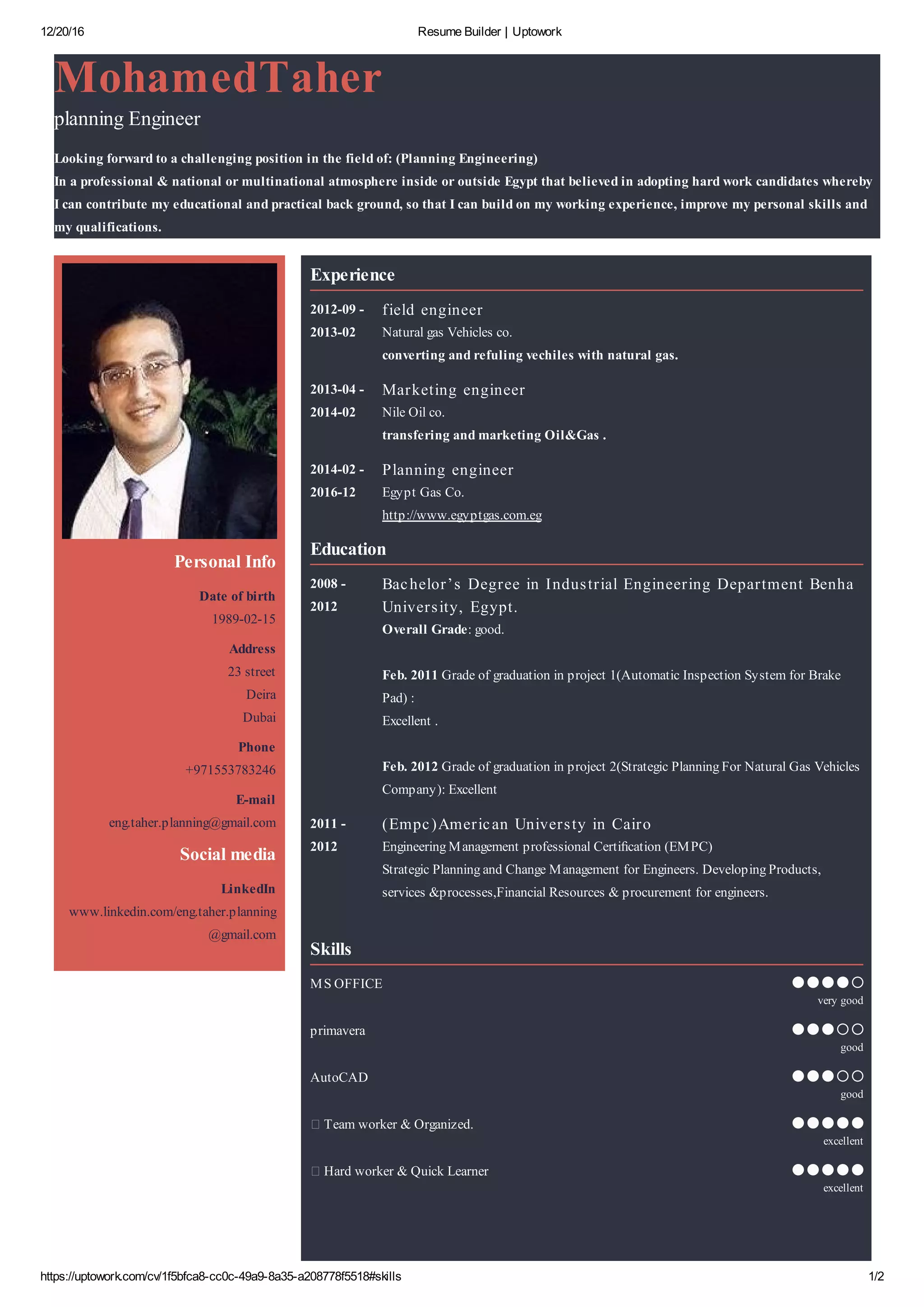 my cv 1 | PDF
