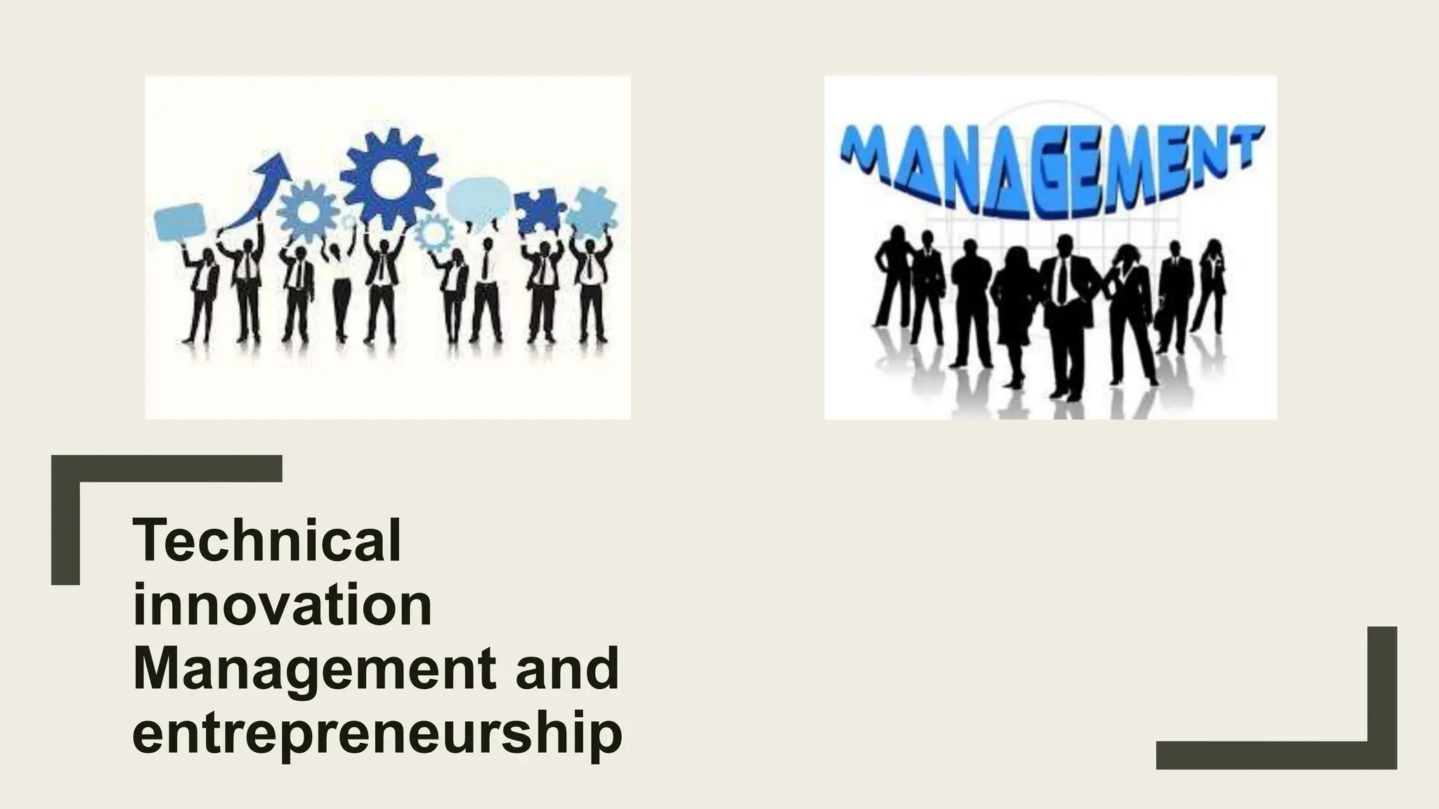 Management and Entrepreneurship module one | PPTX