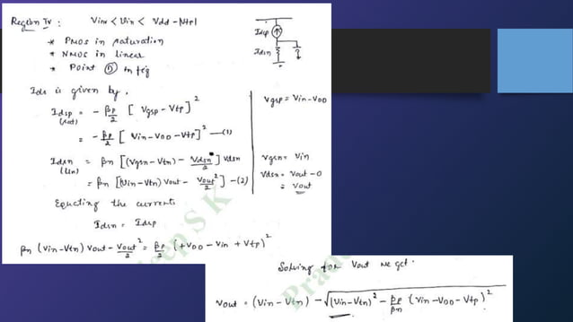 21EC63_Module1B.pptx VLSI design 21ec63 MOS TRANSISTOR THEORY | PPTX ...