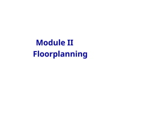 21EC71_Floor Planning _PPT Electronics and communication engineering ...