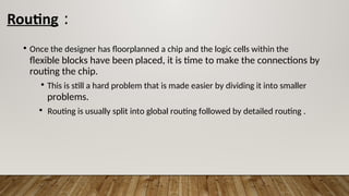 21EC71_Module-2_Routing PPT Electronics and communication engineering module 2 | PPTX