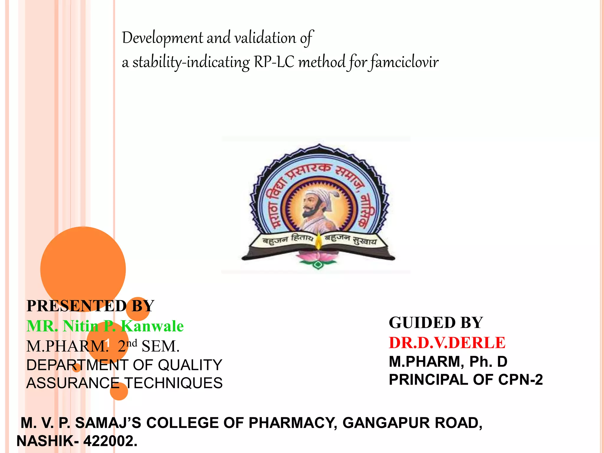 method development and validation | PPTX