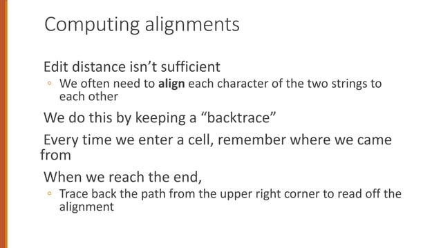 2_1 Edit Distance.pptx | Programming Languages | Computing