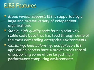 EJB3 Basics | PPTX | Databases | Computer Software and Applications