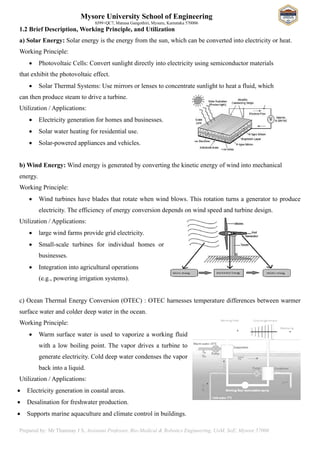 21BR15/25 Module 01 Notes, Energy Sources, Formation of Steam | PDF