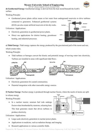 21BR15/25 Module 01 Notes, Energy Sources, Formation of Steam | PDF