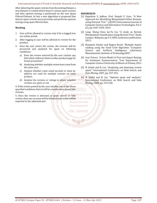 Fake Product Review Monitoring System | PDF