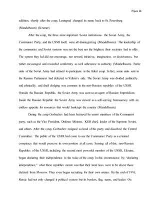 the paper | DOCX | Political Issues & policy | Politics