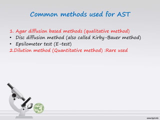 PRACTICAL antibiotic sensitivity test | PPT | Infectious Diseases ...