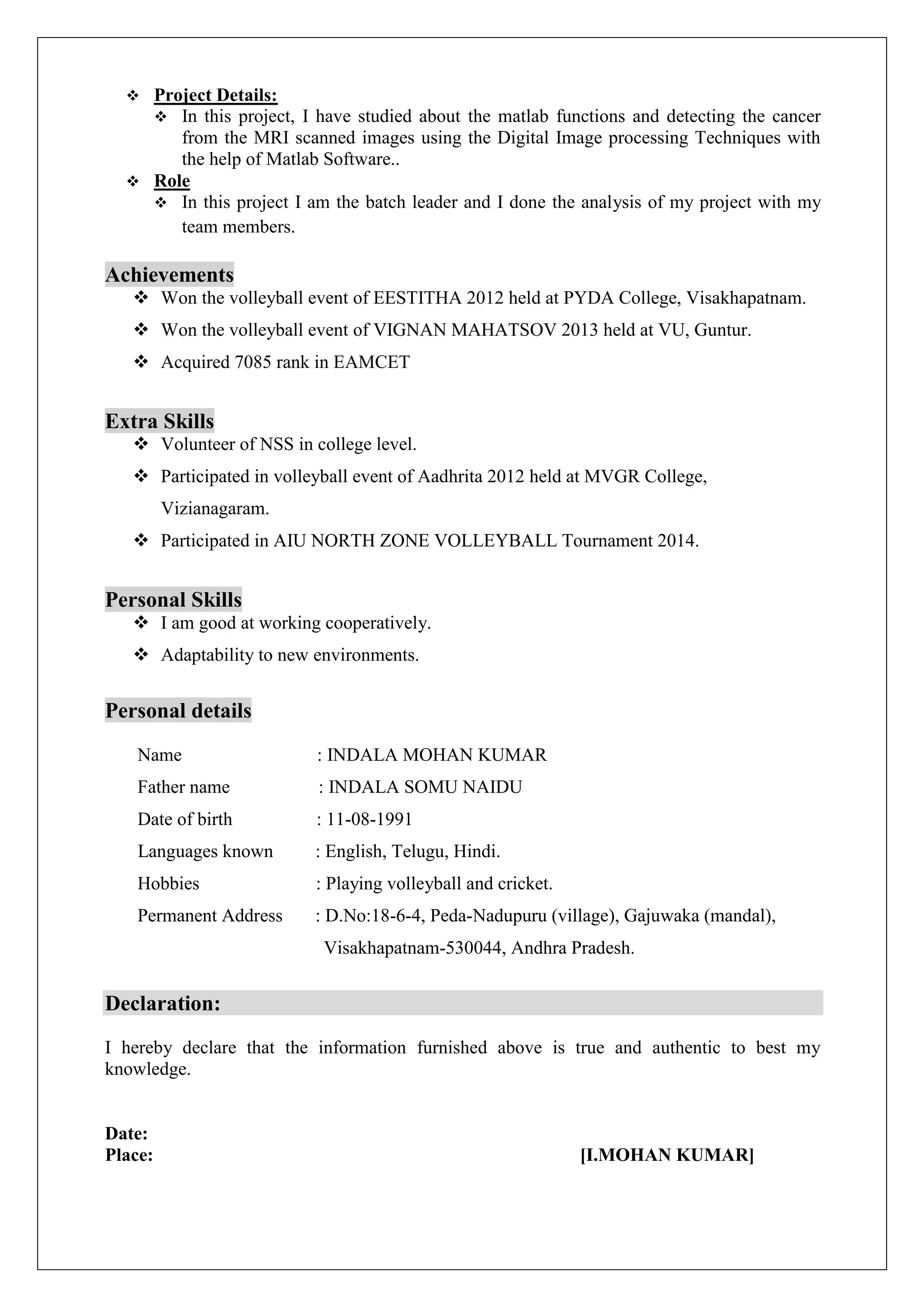 resumeeeeeeeee | PDF