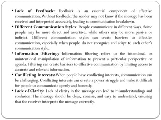 21_Barriers of Effective communication_GYAN-LIS-CLASSES | PPTX