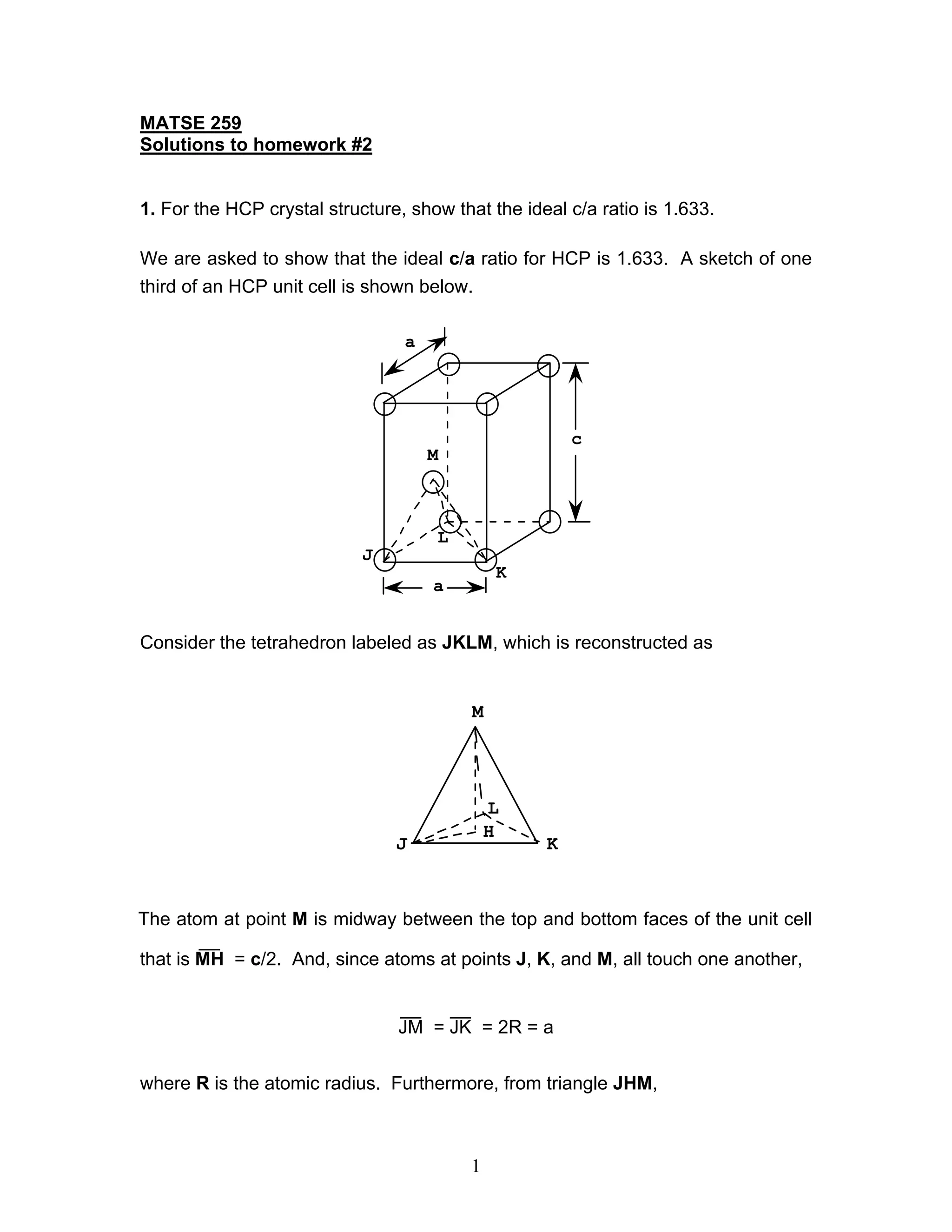 Hexagonal HCP | PDF