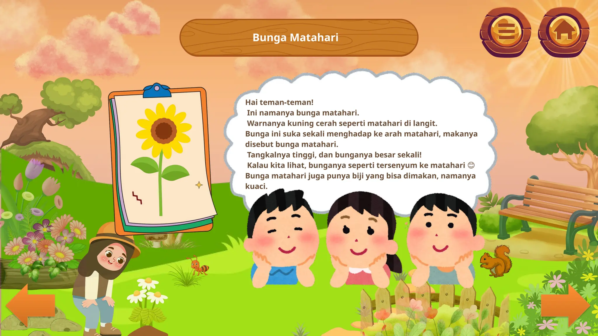 Mengenal Nama- nama Bunga, ada bunga mawar dll | PPTX