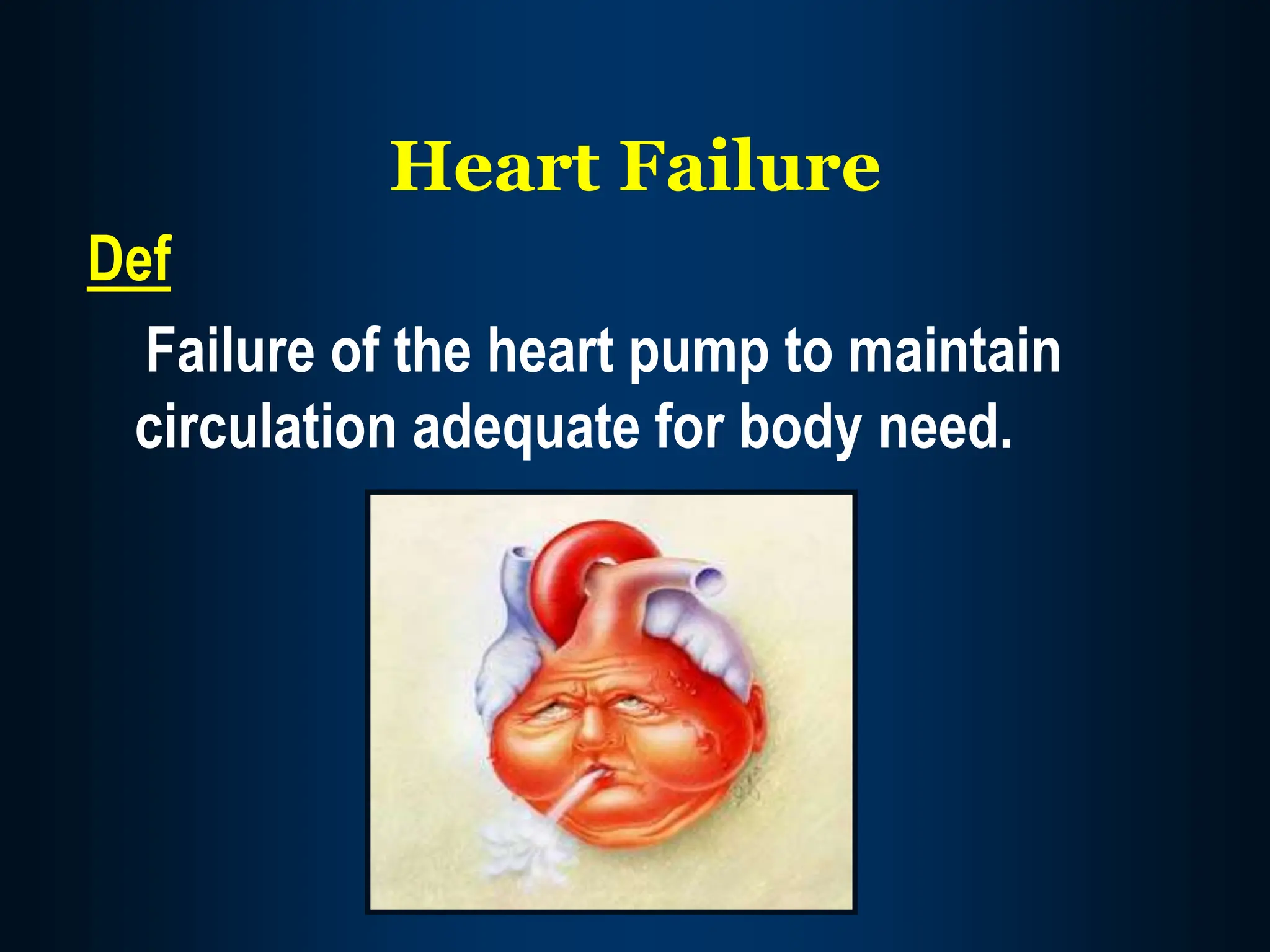 (21) Heart Failure definition symptoms signs complications management ...