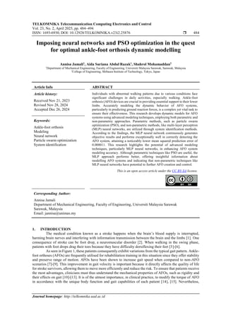 Imposing neural networks and PSO optimization in the quest for optimal ...