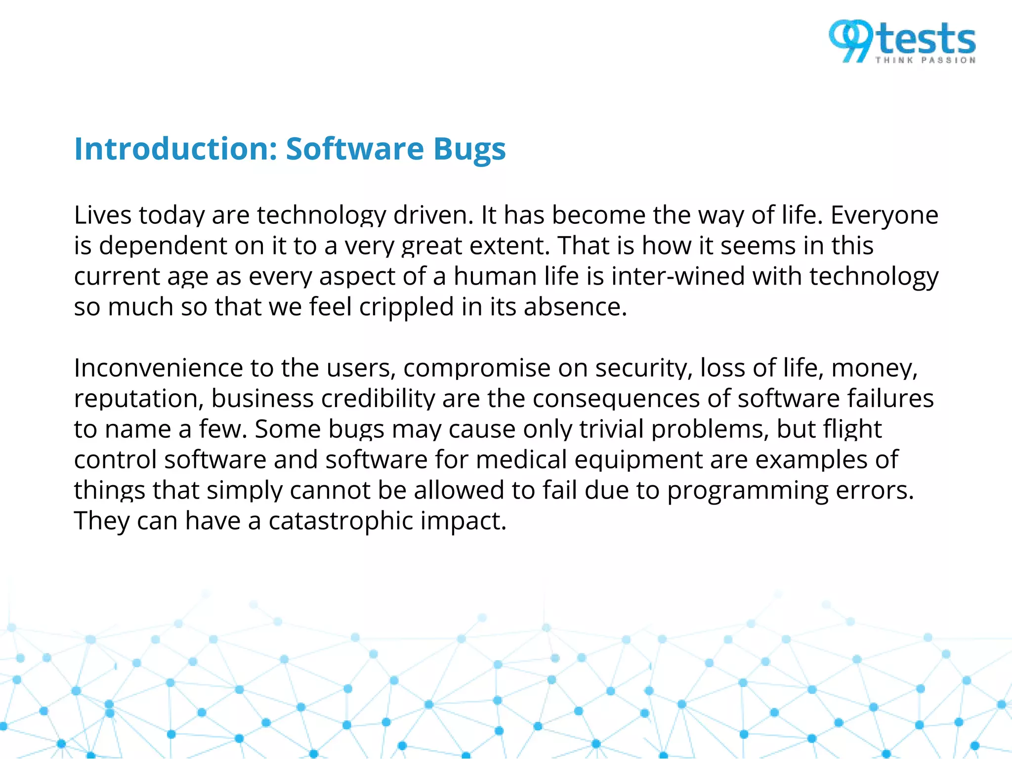 21 infamous & expensive software bugs | PDF