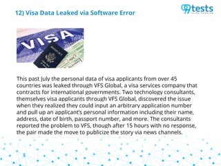 21 infamous & expensive software bugs | PPT