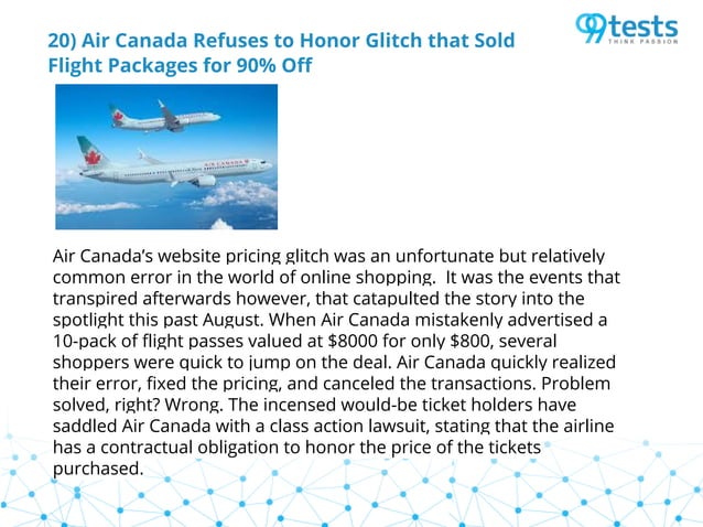 21 infamous & expensive software bugs | PPT