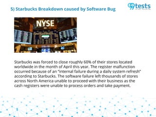 21 infamous & expensive software bugs | PPT