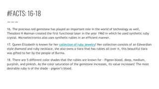 21 Interesting Facts About Ruby Gemstone