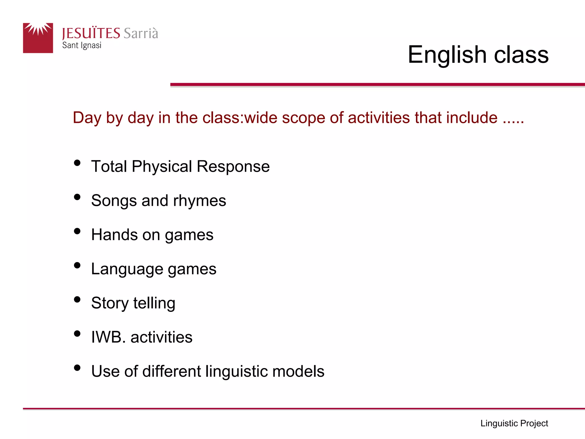 21_School_ Linguistic project | PPTX
