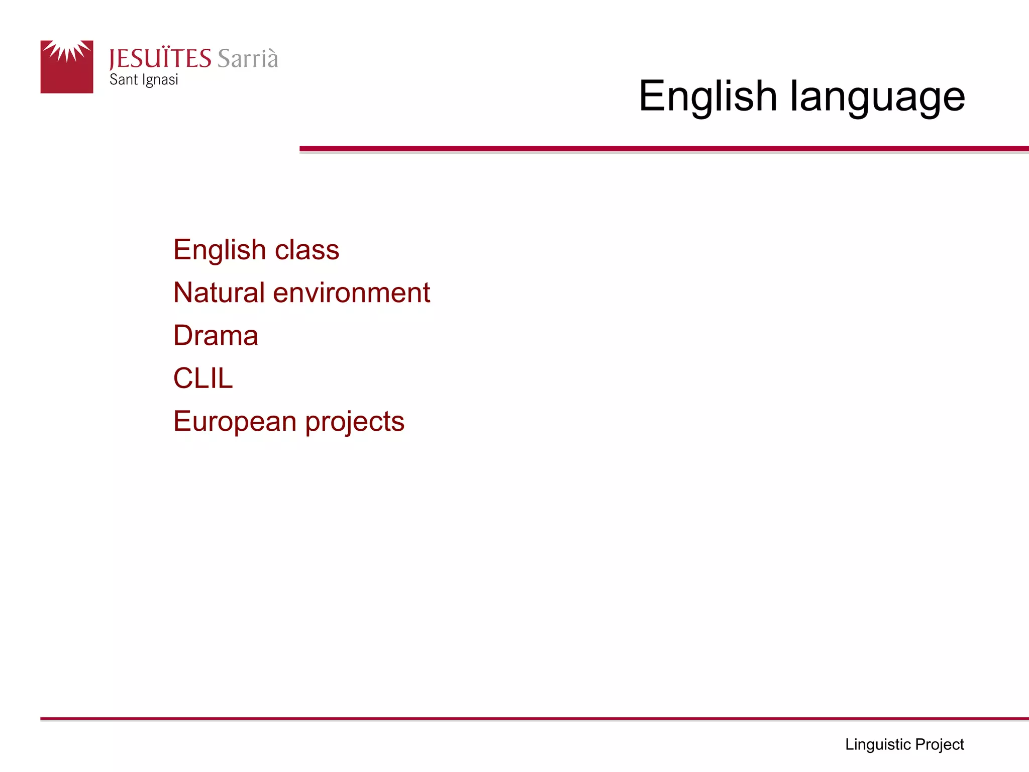 21_School_ Linguistic project | PPTX