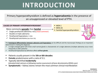 Management of Parathyroid disoders | PPTX