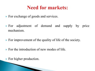 Market and Classification of Market | PPTX
