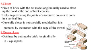 Brick masonry, stone masonry and its manufacturing | PDF