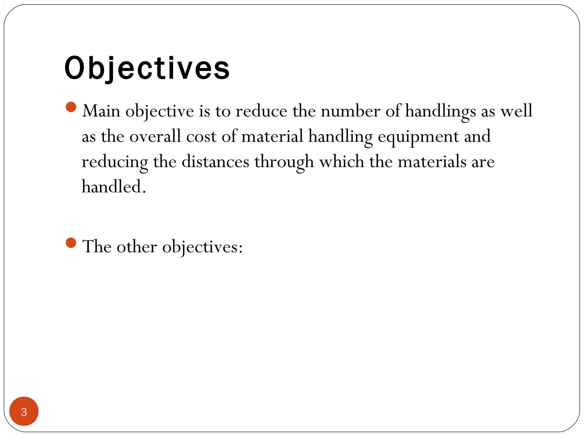 material handling system | PPT