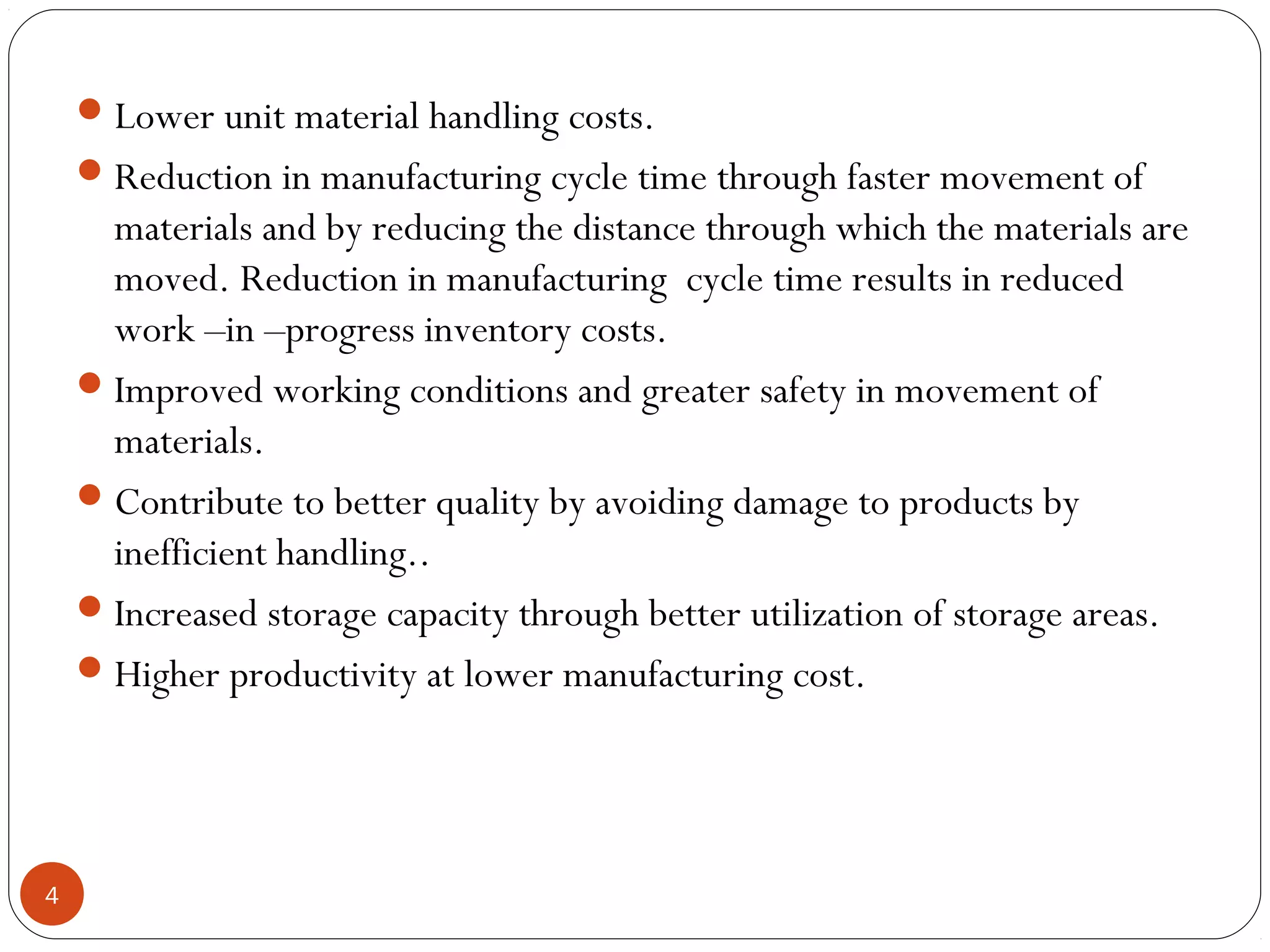 Material Handling System Ppt