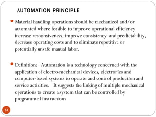 material handling system | PPT