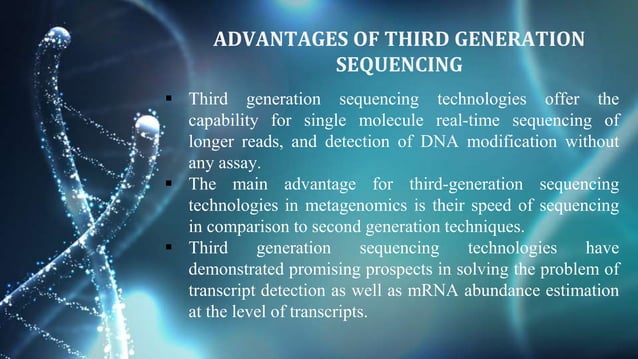 THIRD GEN SEQUENCING.pptx | Genetics | Science