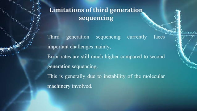 THIRD GEN SEQUENCING.pptx | Genetics | Science